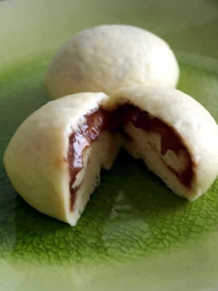 Brioches vapeur japonaises aux haricots azukis