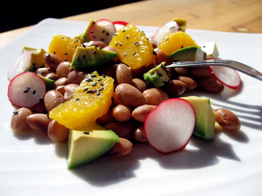 Salade de haricots borlotti - Cookismo