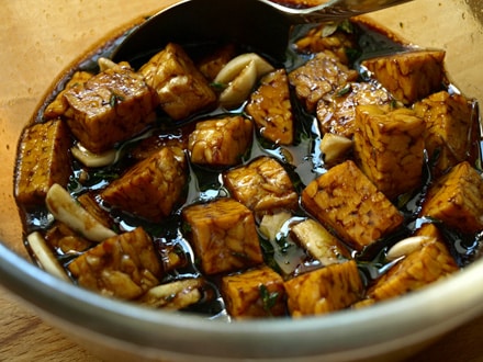 Tempeh laqué au vinaigre balsamique - Cookismo