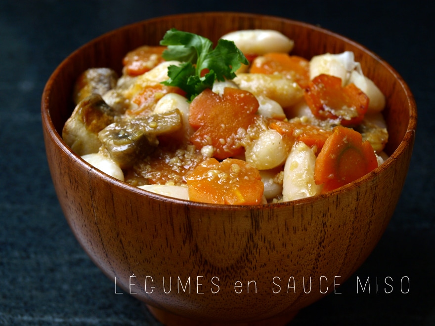 Sauce au miso blanc (pour légumes sautés) - Cookismo