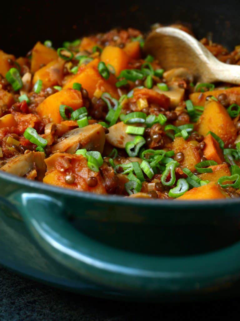 Chili végétarien aux lentilles beluga