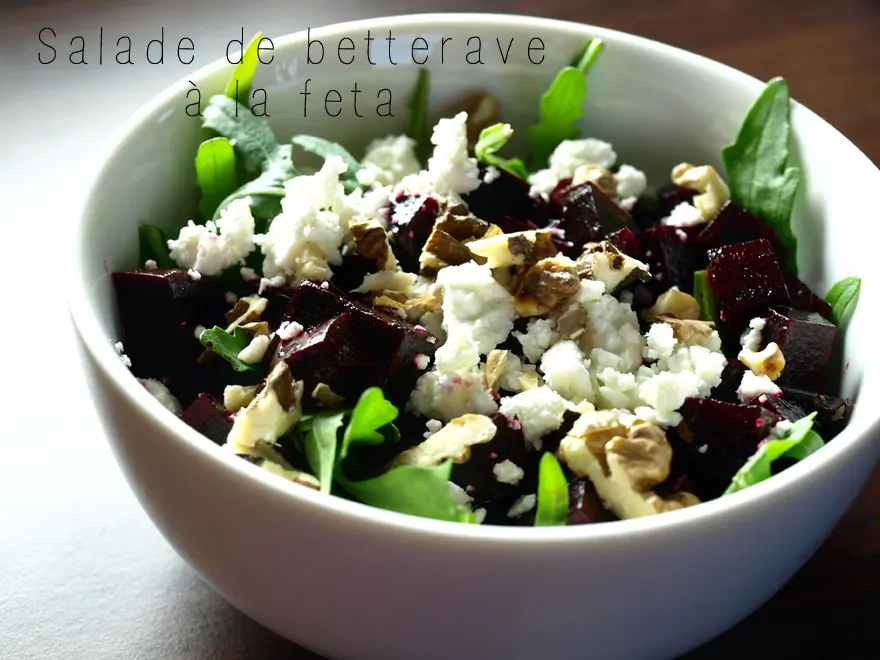 Salade bettera feta : Fraîcheur et croquant au menu