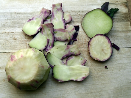 Salade de chou-rave saveur asiatique