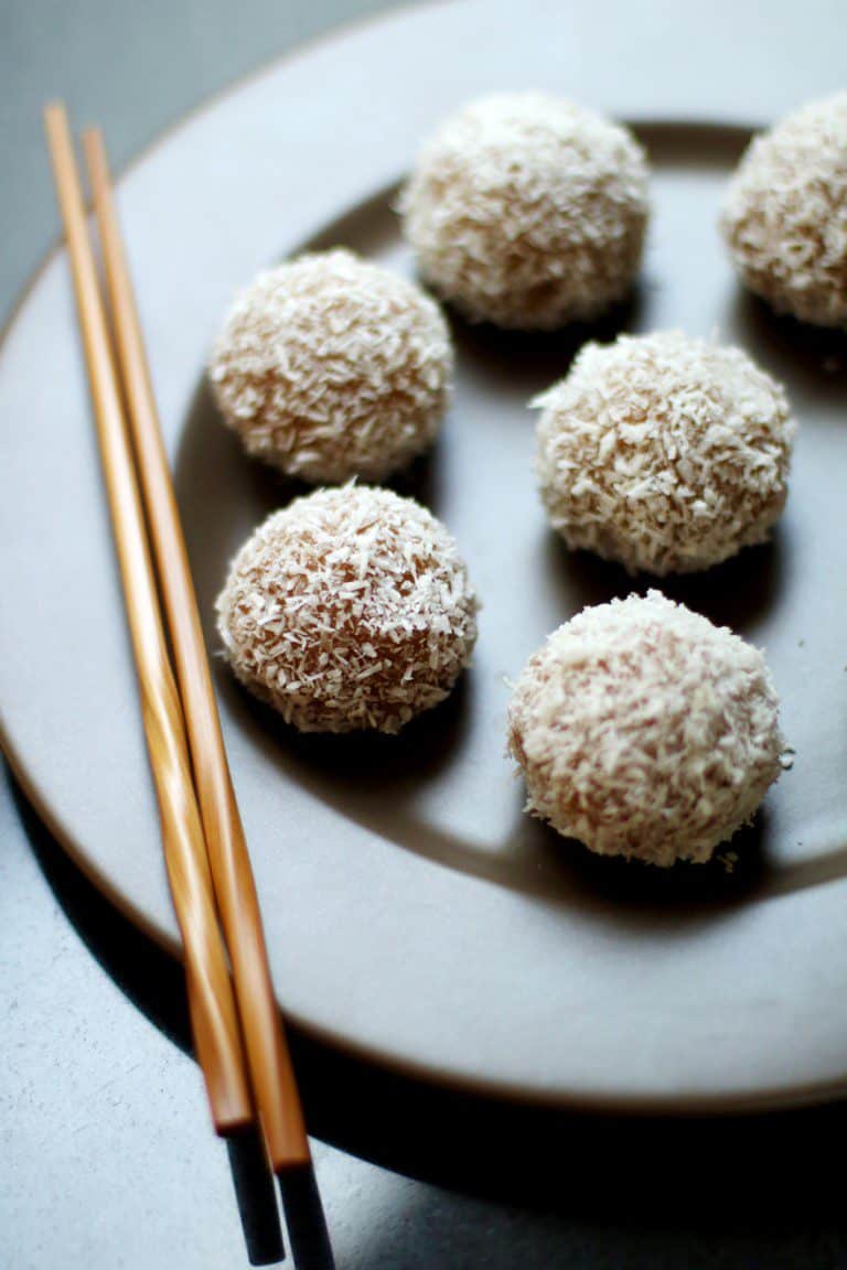 Perles de coco maison au sucre de coco